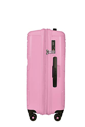 American Tourister Spinner M Expandable (67.5 cm-83.5 L), Pink (Pink Gelato), M (67.5 centimeters-83.5 L)