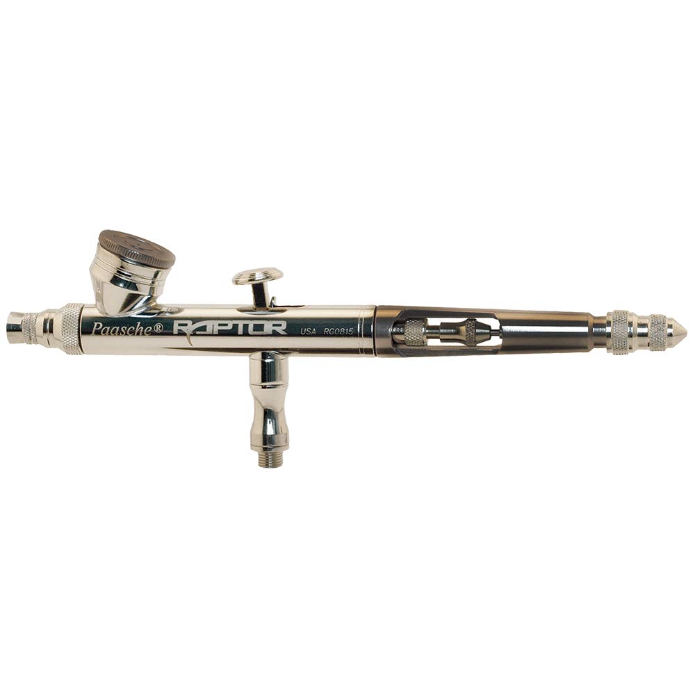 Paasche Airbrush Raptor Gravity Feed Airbrush in Deluxe Wood Box