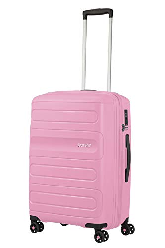 American Tourister Spinner M Expandable (67.5 cm-83.5 L), Pink (Pink Gelato), M (67.5 centimeters-83.5 L)