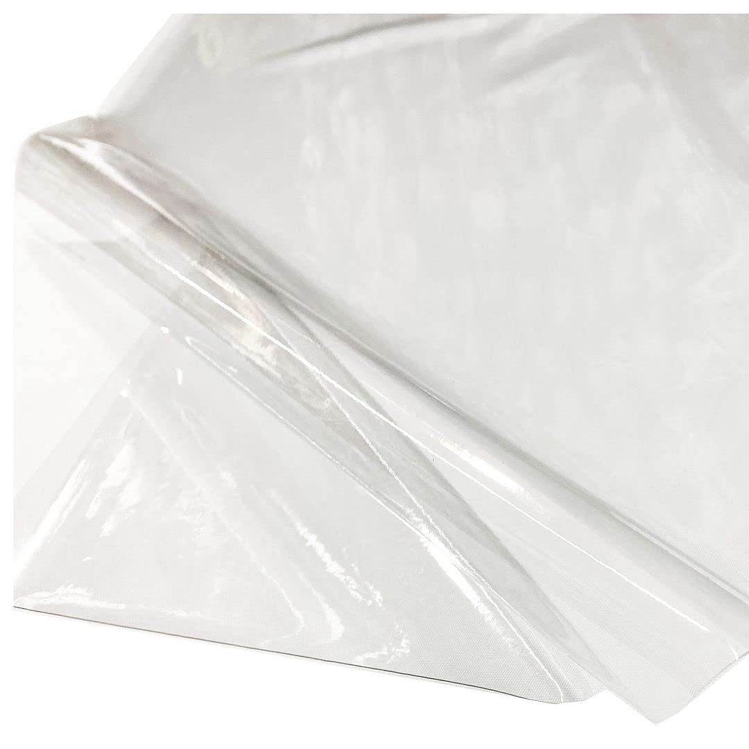 Mybecca Clear Marine Vinyl 54" -16 Gauge 10 Yards Sold by Roll