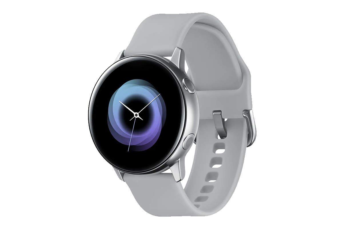 Samsung Galaxy Watch Active (40mm) (Silver) (Renewed)