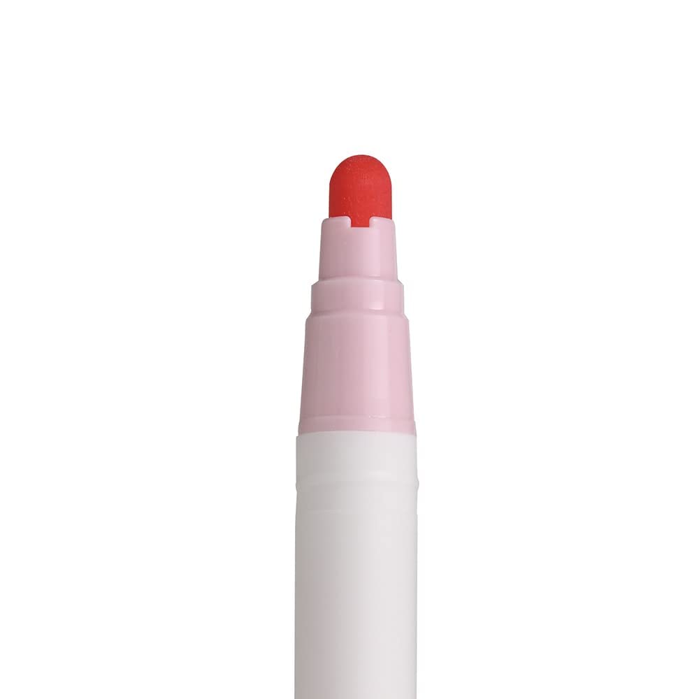 Kuretake Zig Clean Color Dot Pens Water Based Marker Single, 6 Mild Colors Set (TCSD-6100/6V)