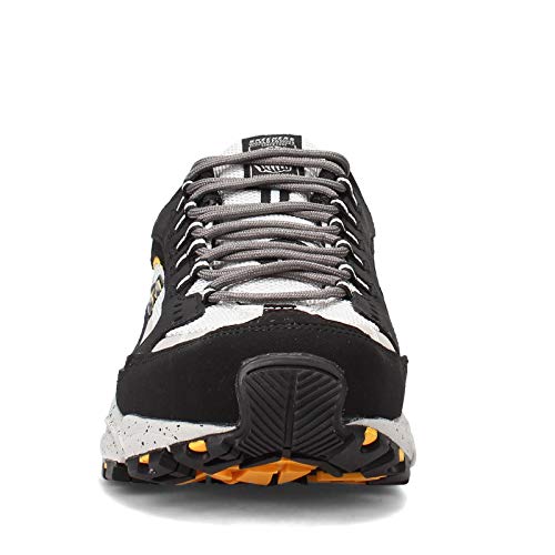 Skechers Men's Stamina ST Athletic Style Industrial Shoe, Black Grey, 10.5