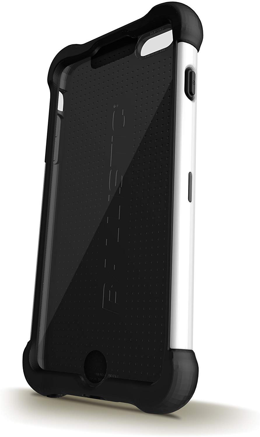 Ballistic for iPhone 6S Plus / 6 Plus Holster Case,TJ Tough Jacket Maxx, Screen Protector, Rugged and Heavy Duty Defender Cover W/Belt Clip Holder (Black/White)