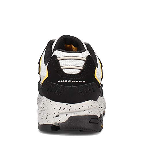 Skechers Men's Stamina ST Athletic Style Industrial Shoe, Black Grey, 10.5
