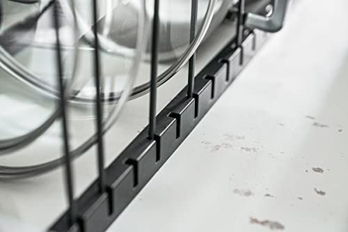 Yamazaki Home Tower Adjustable Lid & Pan Organizer β Kitchen Drawer Storage Shelf Rack.