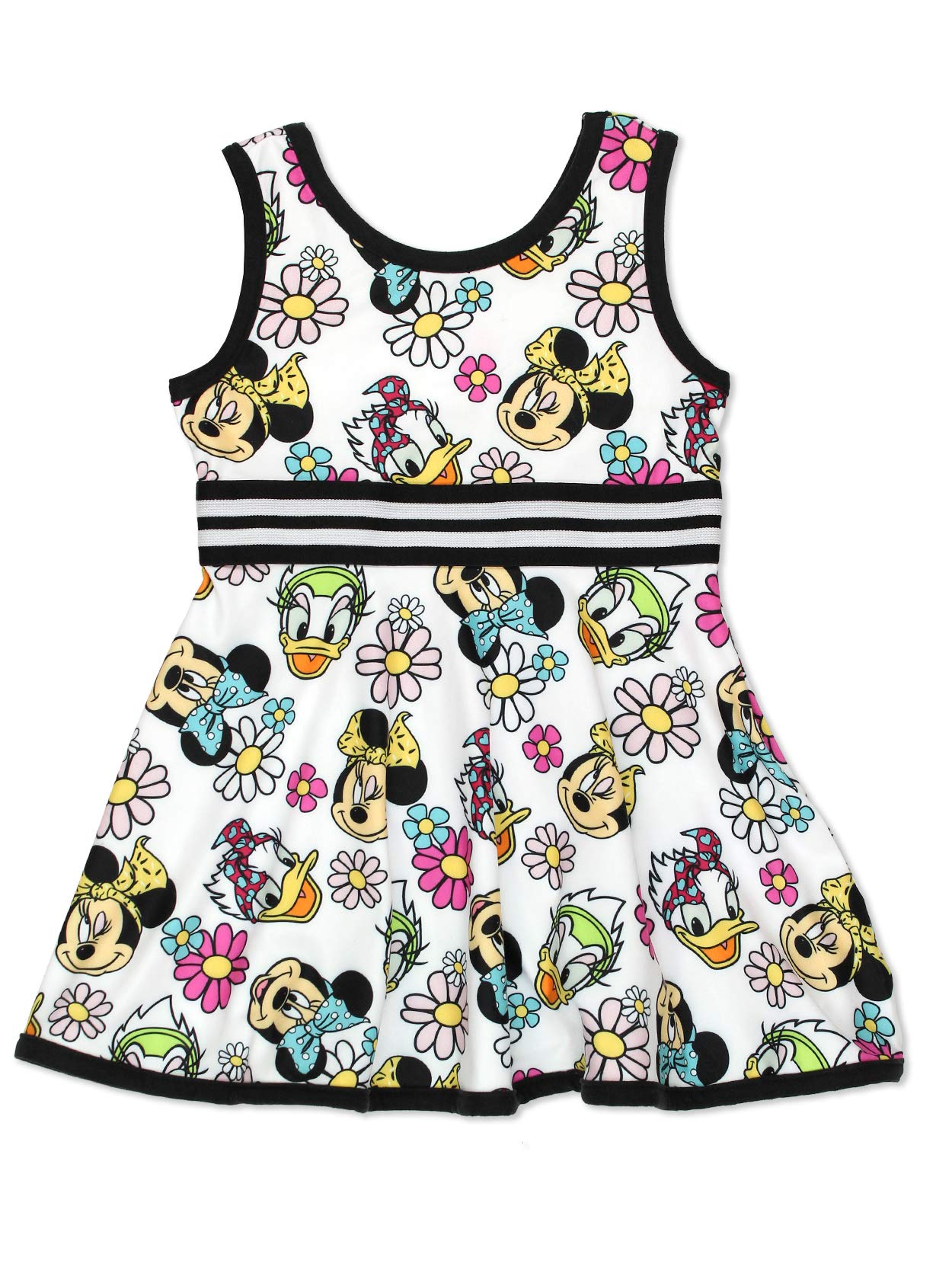 Disney Minnie Mouse and Daisy Duck Girls Sleeveless Dress for Infant and Toddler – 2T