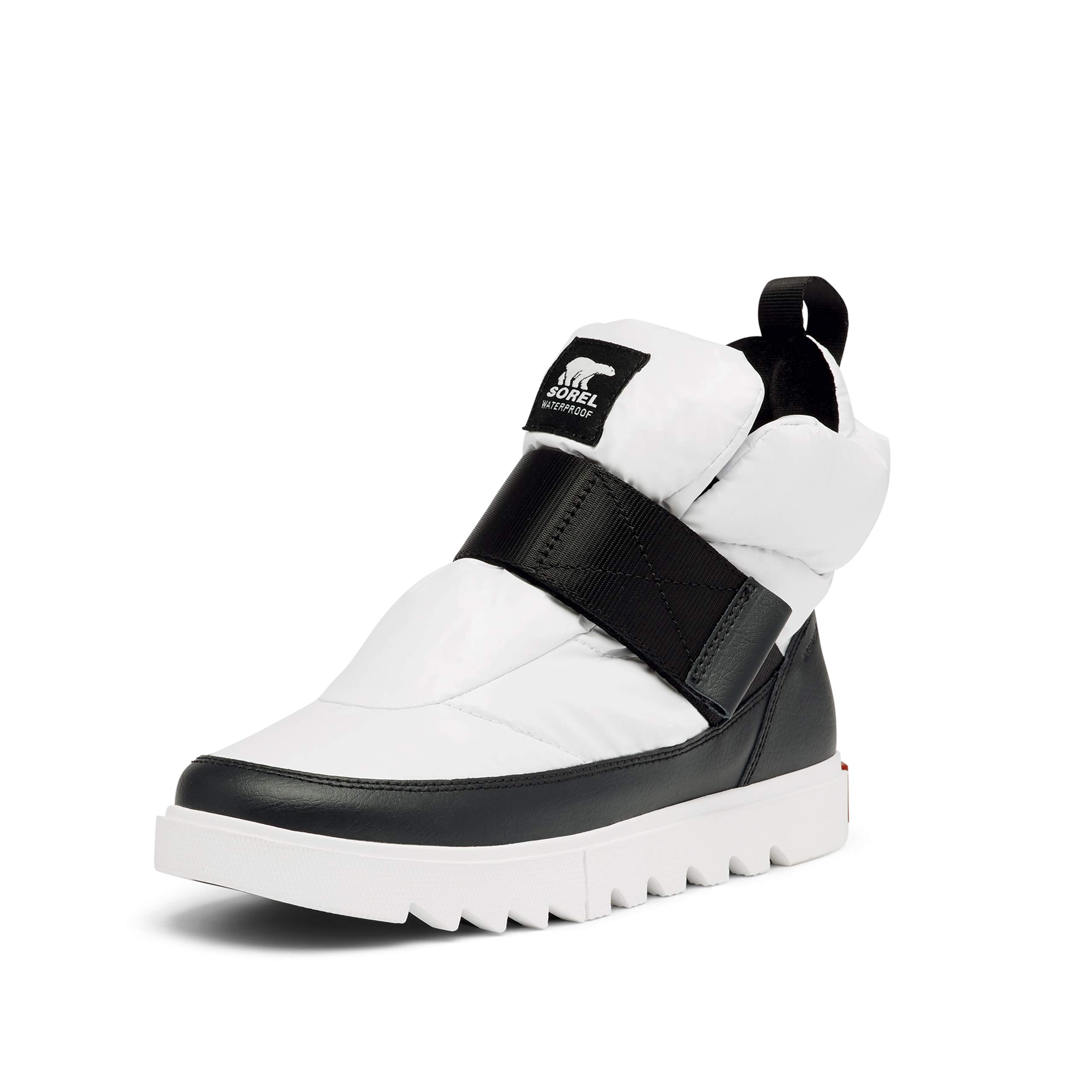 Sorel Women's Joan of Arctic Next Lite Strap Puffy Boot- Waterproof - White, Black - Size 10