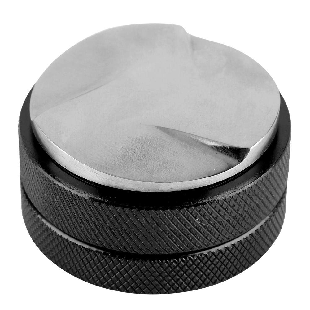 FastUU Espresso Tamper, Coffee Tamper, Anti-Slip Adjustable Height for Coffee Making for Barista(Black)