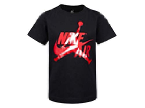 Nike Boys Air Jordan Basketball Sports Tee-Shirt (as1, Numeric, Numeric_5, Numeric_6, Black)