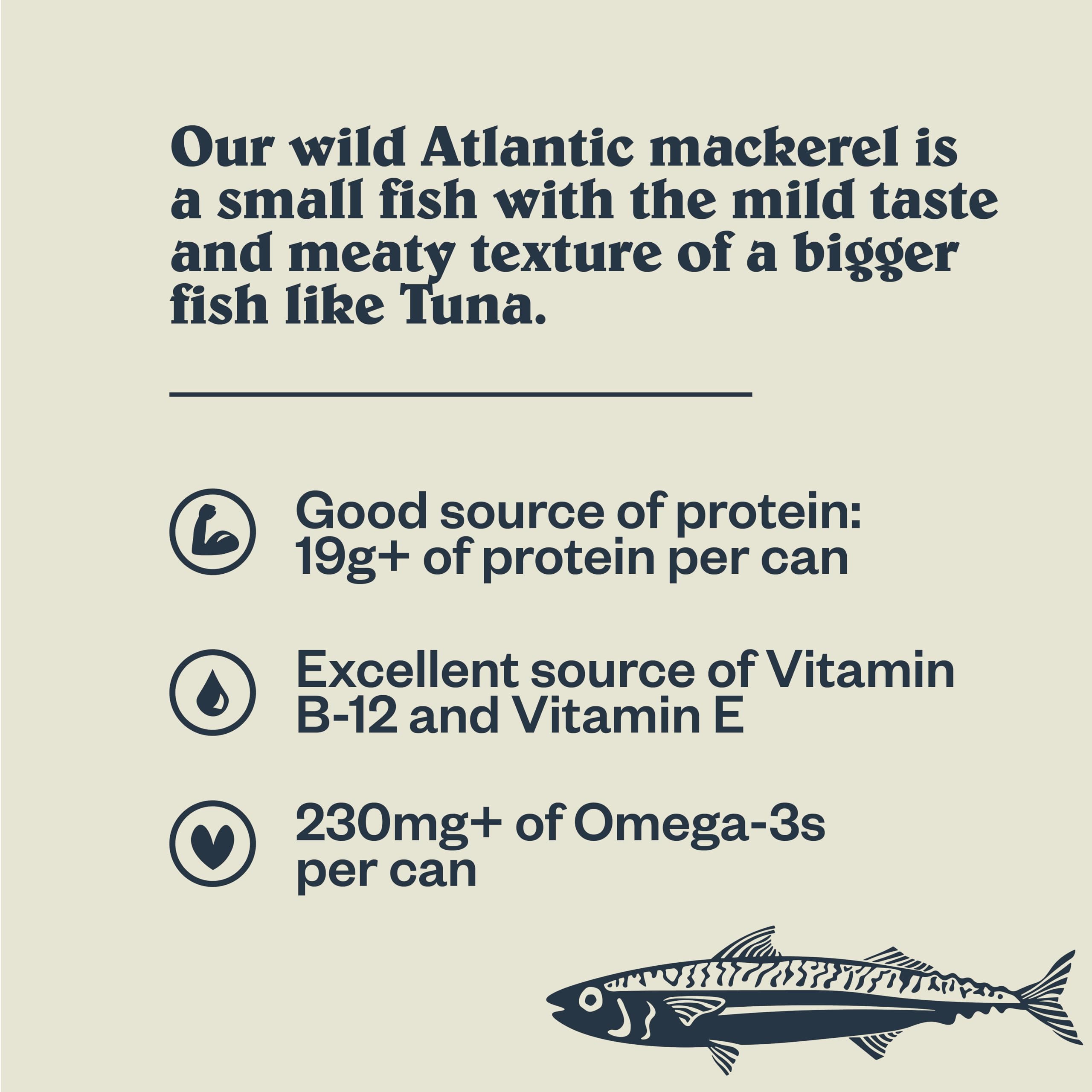 Patagonia Provisions Spanish Paprika Wild Mackerel | Responsibly Sourced in Spain | 20g Protein & Gluten Free