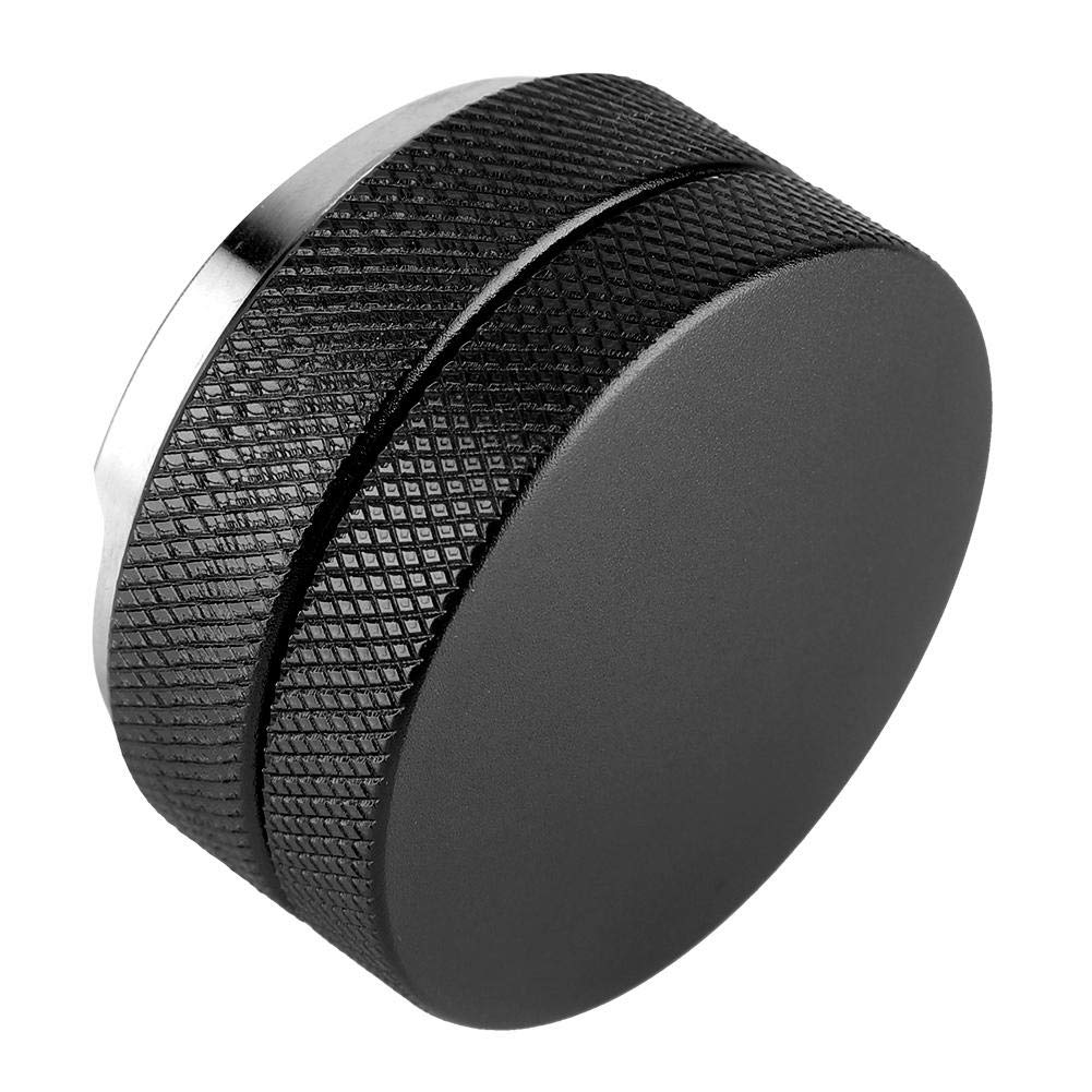 FastUU Espresso Tamper, Coffee Tamper, Anti-Slip Adjustable Height for Coffee Making for Barista(Black)