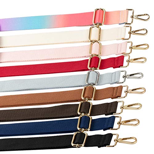 Allzedream Crossbody Bag Strap Adjustable Replacement Purse Straps (Gradients)