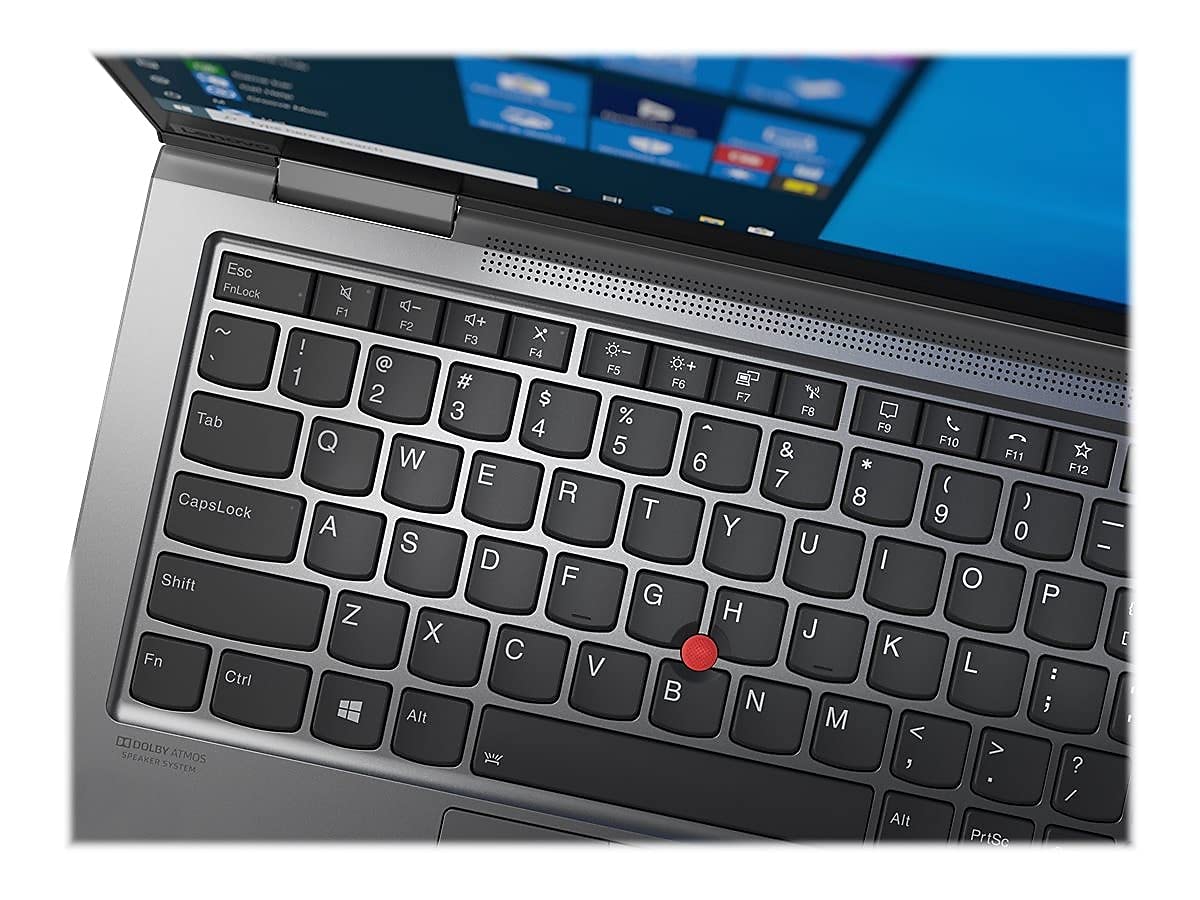 Lenovo ThinkPad X1 Yoga Gen 5 20UB003QUS 14" Touchscreen 2 in 1 Notebook - 4K UHD - 3840 x 2160 - Intel Core i7 (10th Gen) i7-10610U Quad-core (4 Core) 1.80 GHz - 16 GB RAM - 1 TB SSD - Iron Gray
