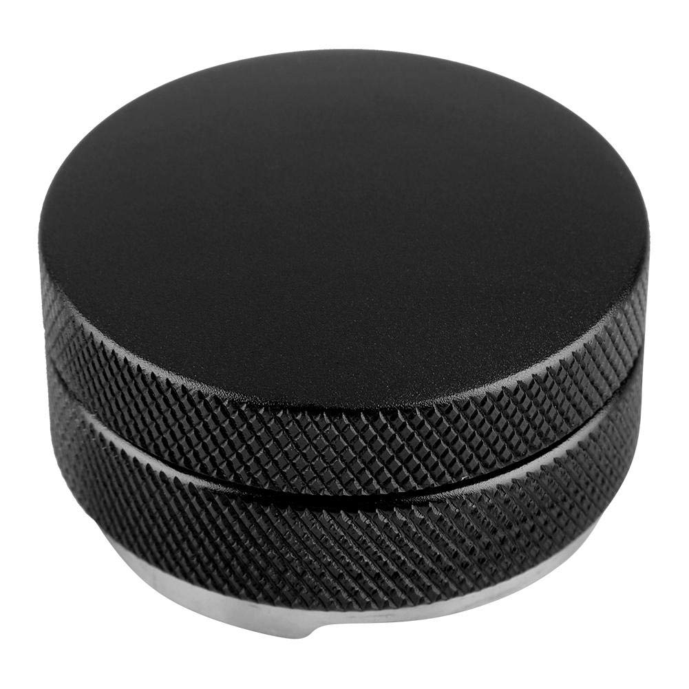 FastUU Espresso Tamper, Coffee Tamper, Anti-Slip Adjustable Height for Coffee Making for Barista(Black)