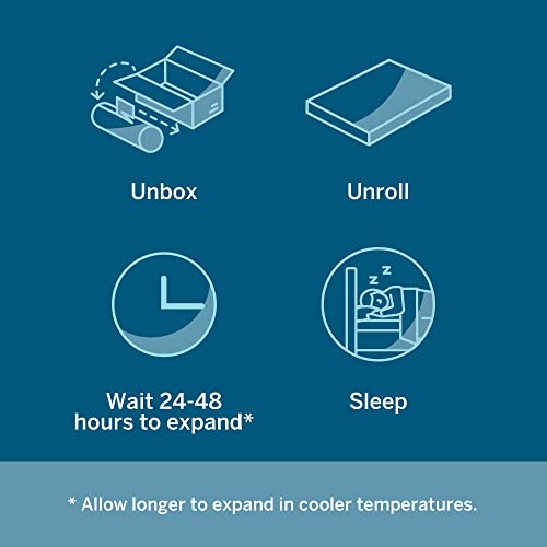 LUCID 12 Inch Memory Foam Mattress - Plush Feel - Memory Foam Infused with Bamboo Charcoal - Gel Infusions - CertiPUR-US Certified - Breathable - Full