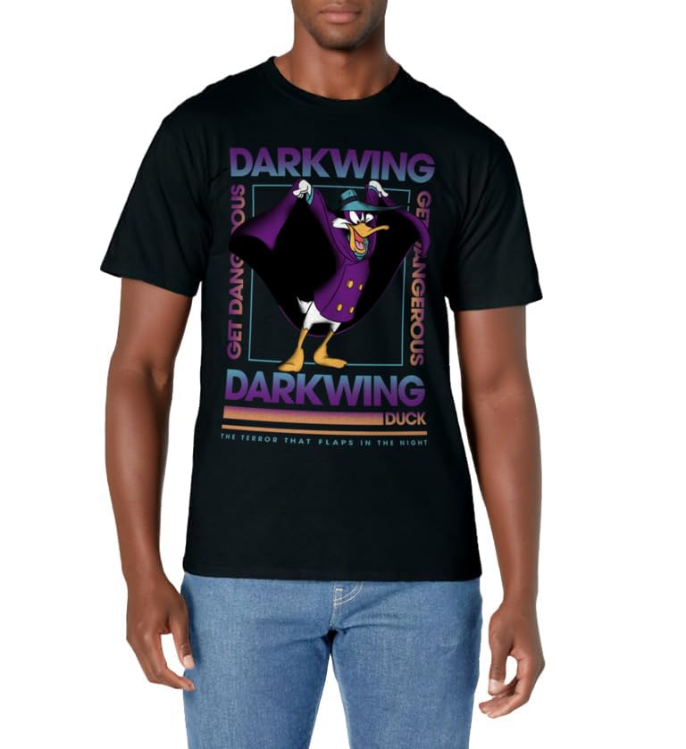 Disney Darkwing Duck Get Dangerous Square T-Shirt