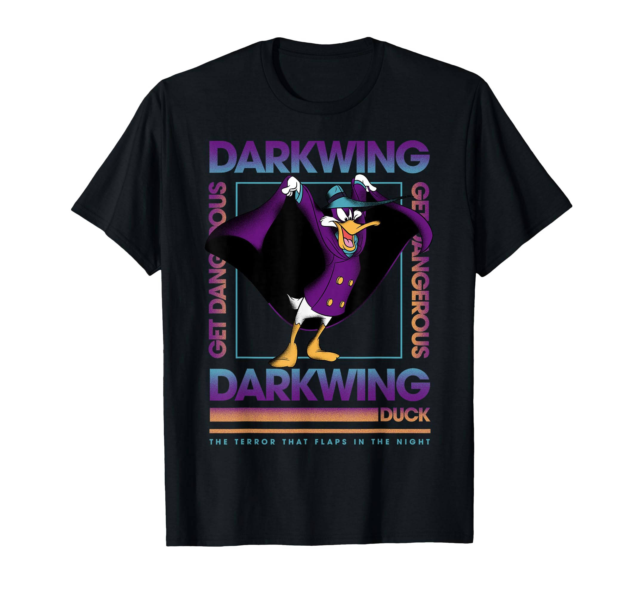 Disney Darkwing Duck Get Dangerous Square T-Shirt