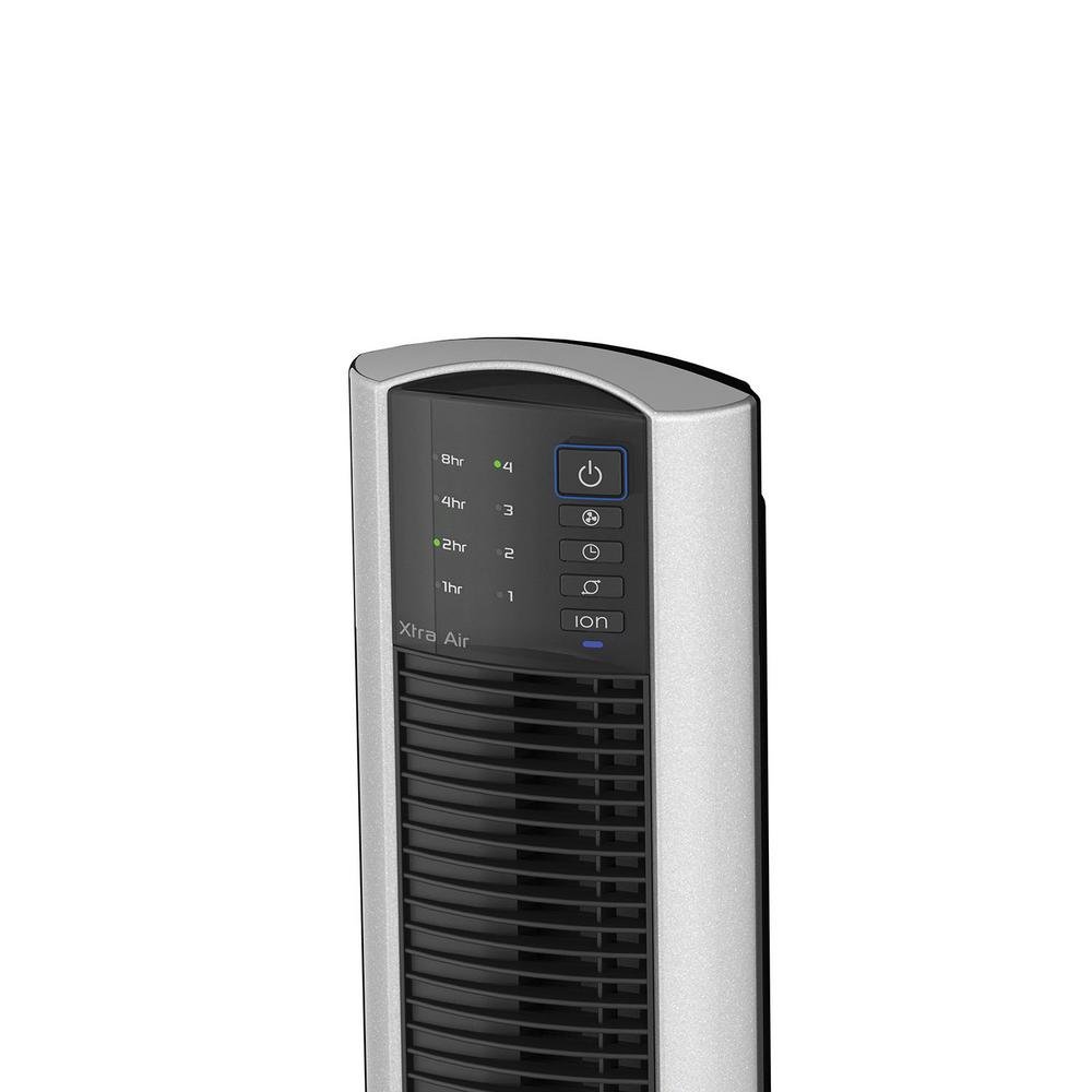 Lasko XtraAir 48-Inch Tower Fan with Remote Control, House-Fan Air Ionizer for Living Room, Bedroom, Office, and More, 2 Pack