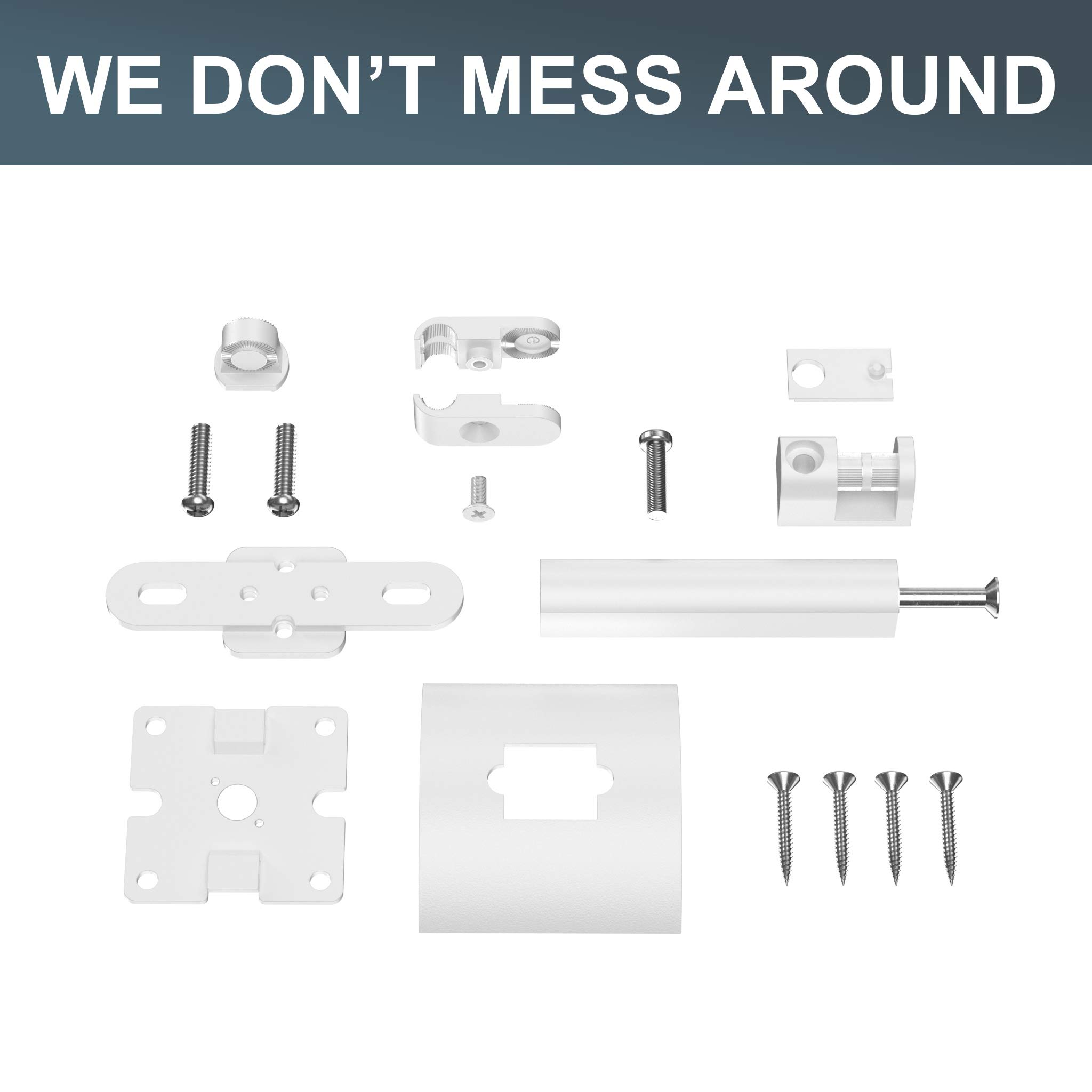 Wall Mount Brackets Compatible with Bose 161 Speaker and Bose Model 100 Speakers(White)