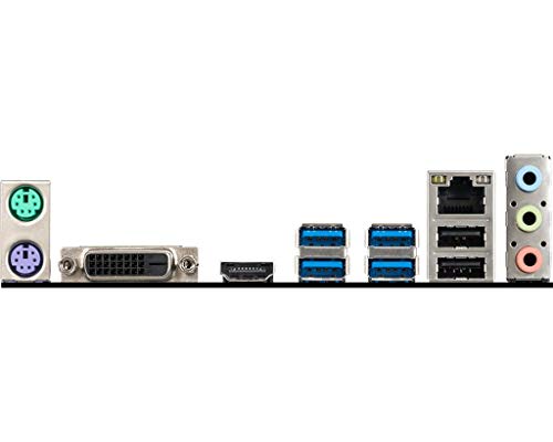 MSI ProSeries AMD A320 1st, 2nd, 3rd Gen Ryzen Compliant AM4 DDR4 HDMI DVI USB 3 Micro-ATX Motherboard (A320M-A PRO)