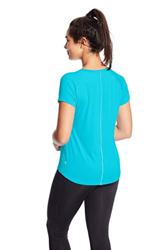 C9 Champion Women's Soft Tech Tee, Tempo Teal, Large