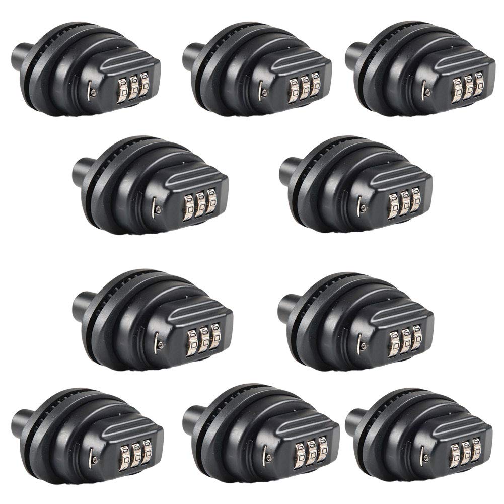 Teenidea Universal Combination Gun Trigger Lock - Fits Pistols, Rifles, Shotguns,10pcs