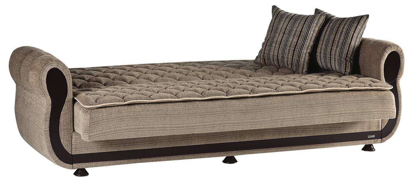 Istikbal Multifunctional Furniture Living Room Set Argos Collection (Zilkade Brown, Sofa)