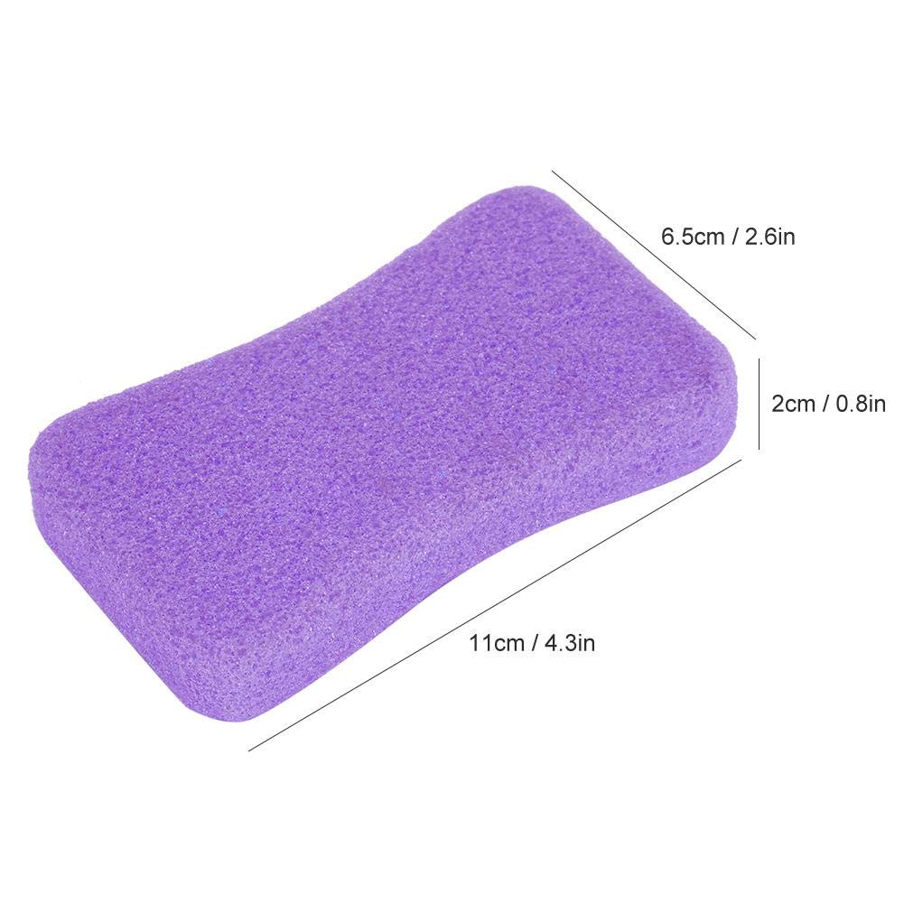 Pumice Stone for Feet, 4pcs Callus Remover and Foot Scrubber Pedicure Exfoliator Tool Hard Skin Callus Remover and Scrubber Portable Foot File Exfoliation to Remove Dead Skin()