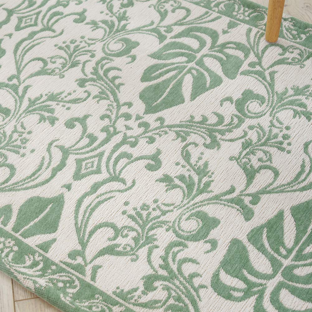 Original Indoor Doormat, Monstera Leaves Door Mats Indoor Rug, 24X36 inch Machine Washable Low-Profile Inside Door Mat for Entryway
