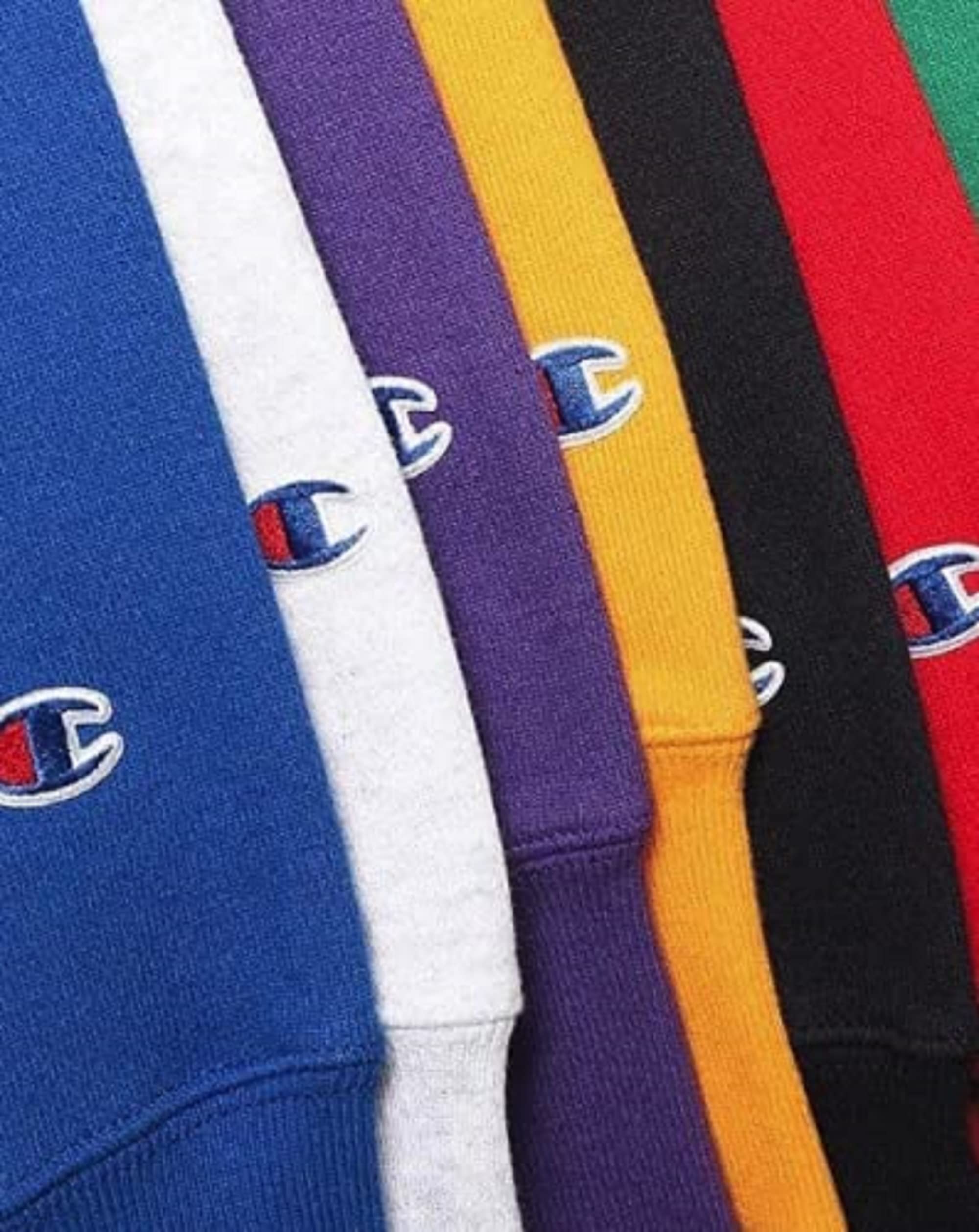 Champion Crewneck Sweatshirt Big and Tall - Fleece Pullover Sweatshirt for Men Black