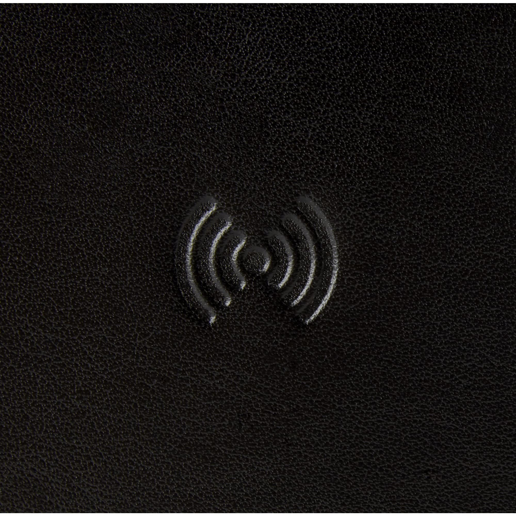 TUL® Wireless/Wired Charging Discbound Notebook, Leather Cover, Letter Size, Black