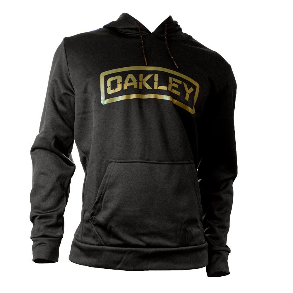 Oakley Men's SI Tab Hoodie, Blackout, X-Large