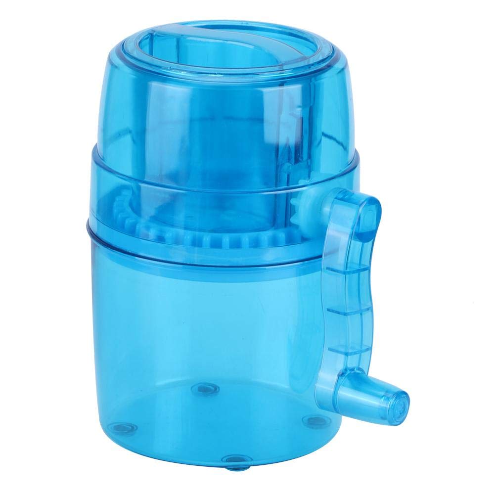 Portable Ice Maker, Ice Shaver, Shaved Ice Machine Manual Hand Crank Margarita Frozen Cocktail for Kids for Adults