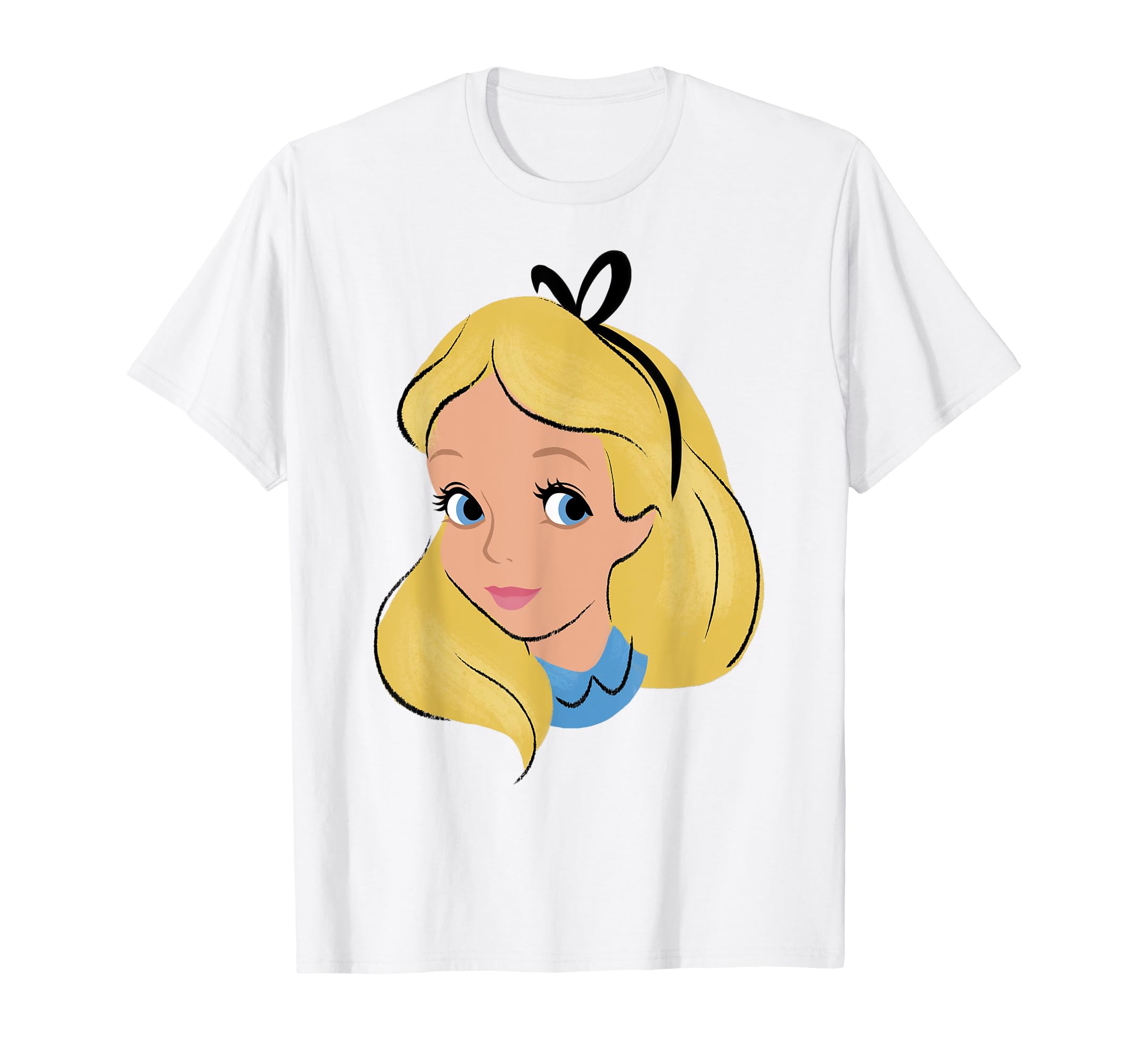 Disney Alice In Wonderland Alice Big Face T-Shirt