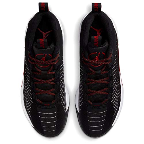 AIR JORDAN Jumpman 2021 Basketball Shoe Mens Gents Sneakers Black/Red/White UK 9 (44)