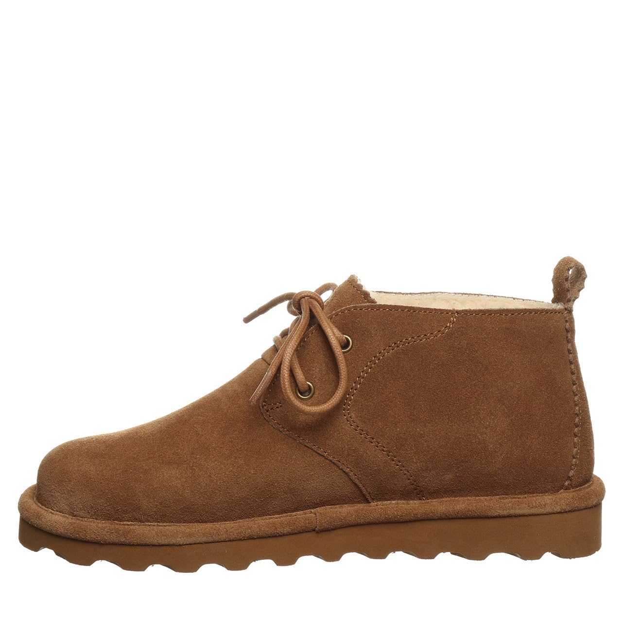 BEARPAW Women's Skye Hickory Size 10 | Women's Chukka Bootie | Women's Slip On Boot | Comfortable Winter Boot