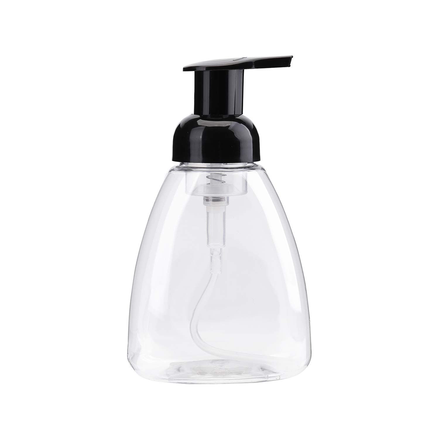 Bekith 12 Pack Foaming Soap Dispensers Pump Bottles, 10oz Empty Foam Liquid Hand Soap Containers Plastic Press Bottles for Kitchen and Bathroom Clear