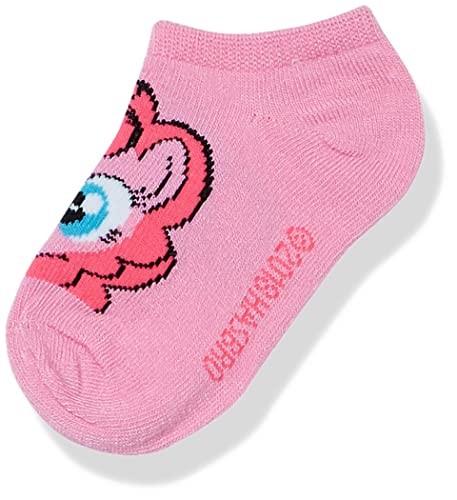 My Little Pony Girls' No Show, Multi, Shoe Size 4-7.5, Sock Size 5-6.5