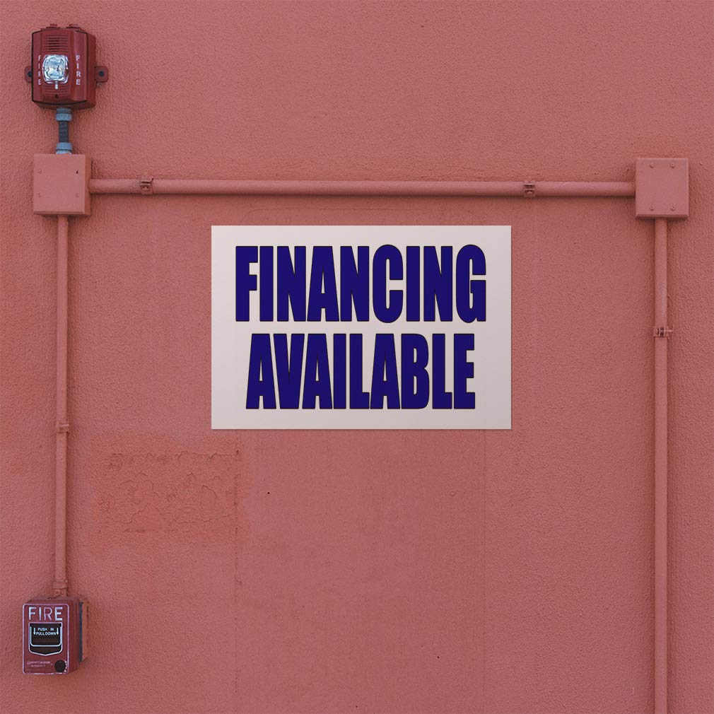 Decal Stickers Multiple Sizes Financing Available Promotion Business Industrial Vinyl Safety Sign Label Business 24x18Inches