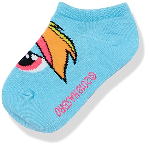 My Little Pony Girls' No Show, Multi, Shoe Size 4-7.5, Sock Size 5-6.5