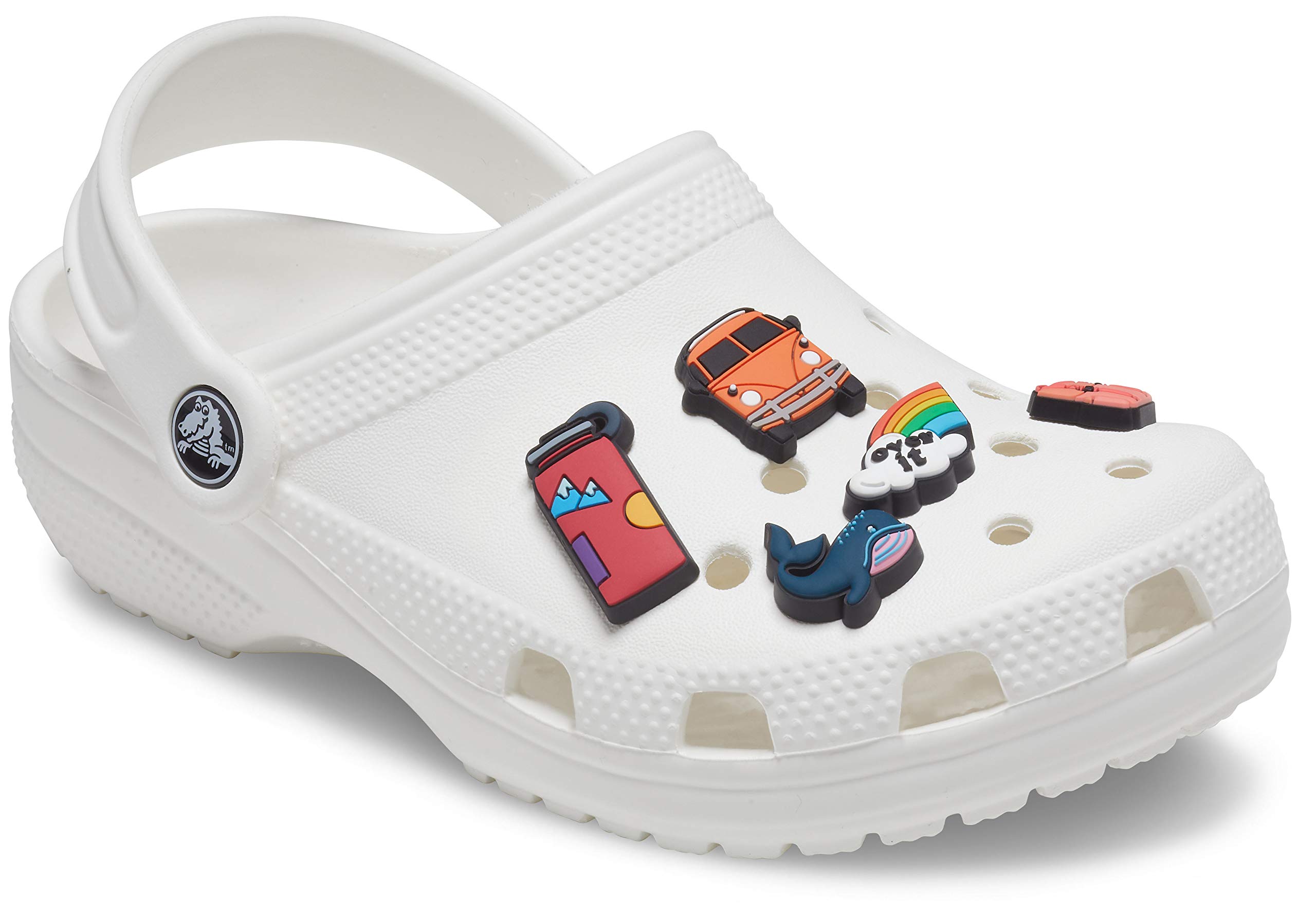 Crocs Jibbitz 5-Pack Travel Shoe Charms , Off the Grid, Small