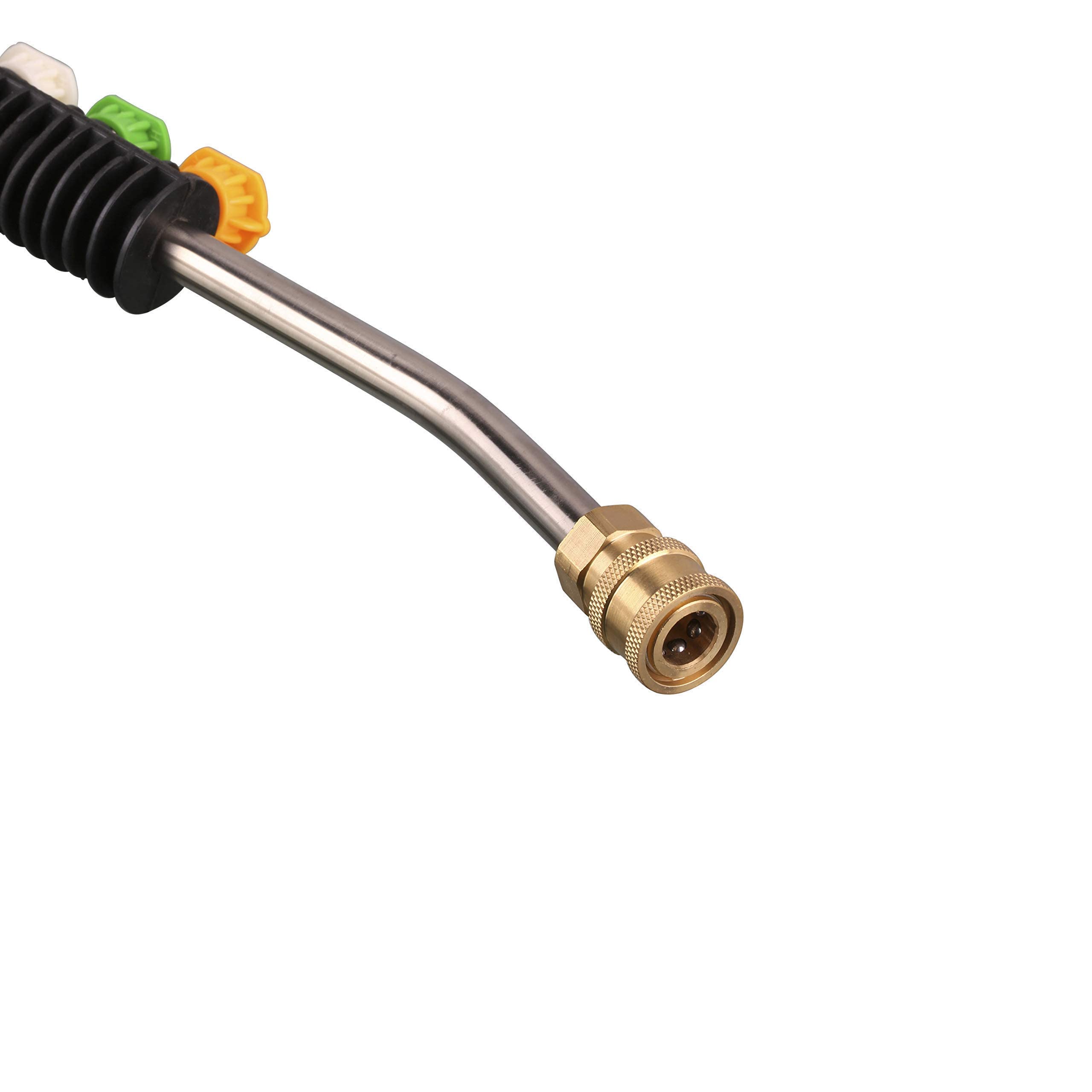 M MINGLE Pressure Washer Gun Adapter, Pressure Washer Wand Extension with Adapter, Only Compatible Karcher K2, K3, K4, K5, K6, K7