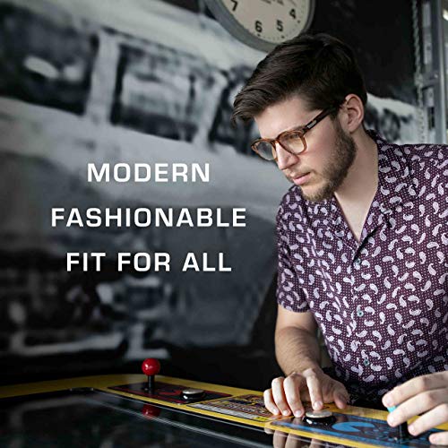 Computer Glasses | Blue Light Blocking Glasses | Emery Onyx/Jasper by GUNNAR | Patented 35% Blue Light Protection, 100% UV Light, Anti-Reflective, Protect & Reduce Eye Strain & Dryness