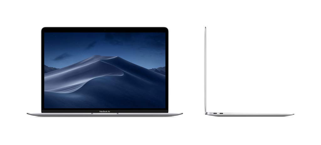 Mid 2019 Apple MacBook Air with 1.6GHz Intel Core i5 (13 inch, 8GB RAM, 256GB) Silver (Renewed)