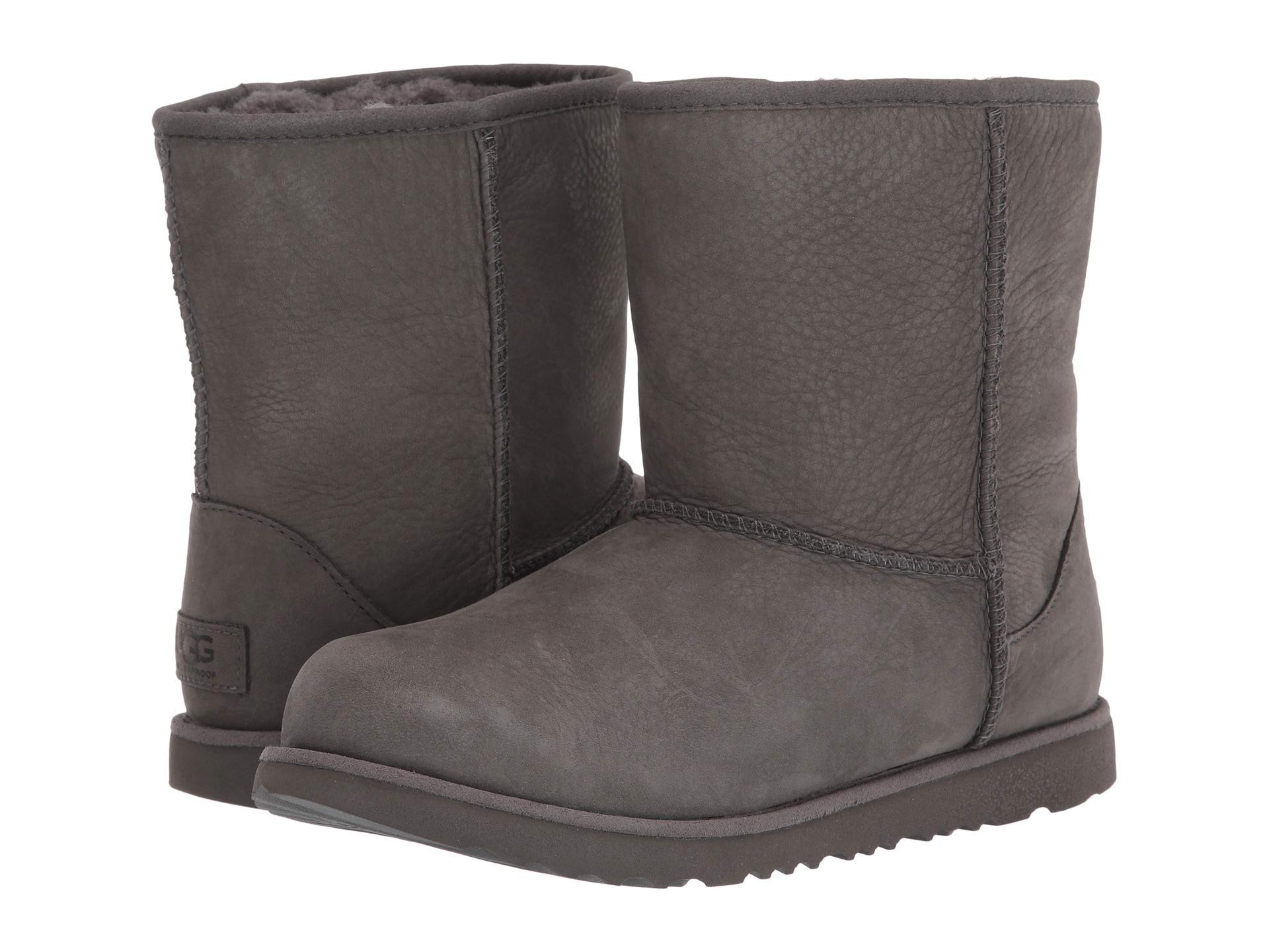 UGG Unisex-Child Classic Weather Short Boot, Grey, 02