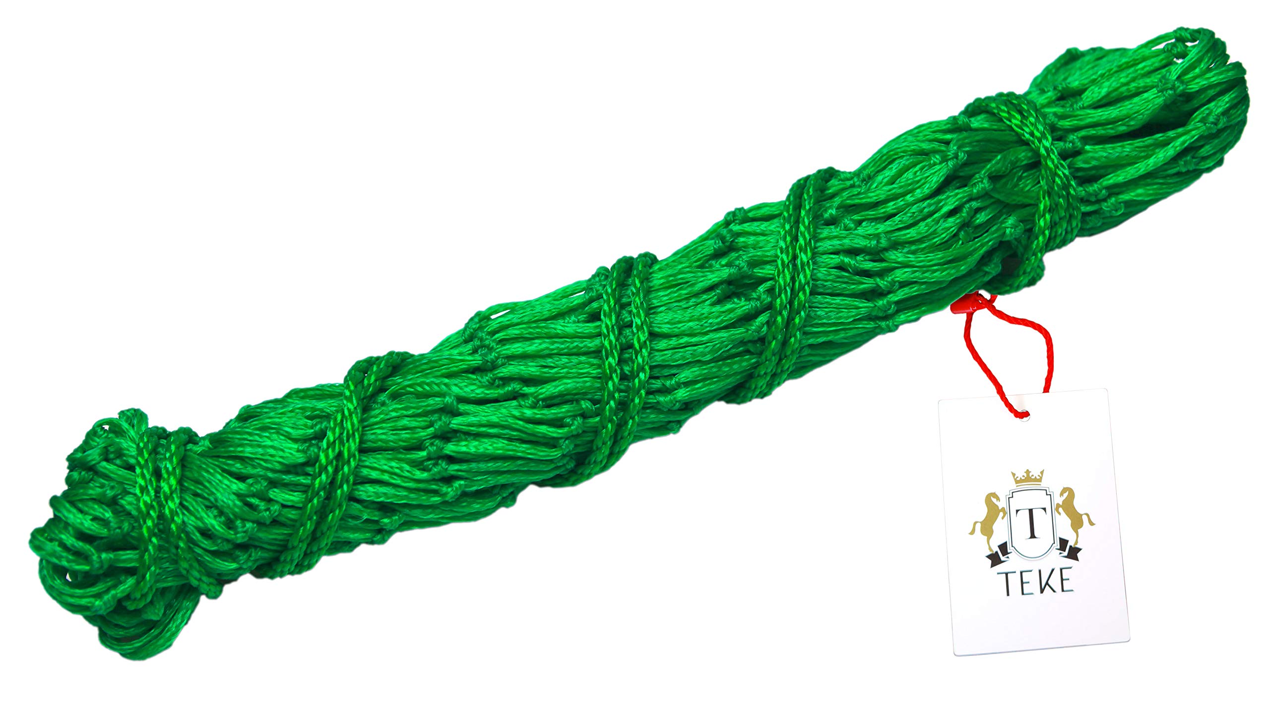 T TEKE Classic Slow hay Feeder hay nets, 40" Length with 2" Holes, Horse Supplies hay Bags for Horses, Goat Feed