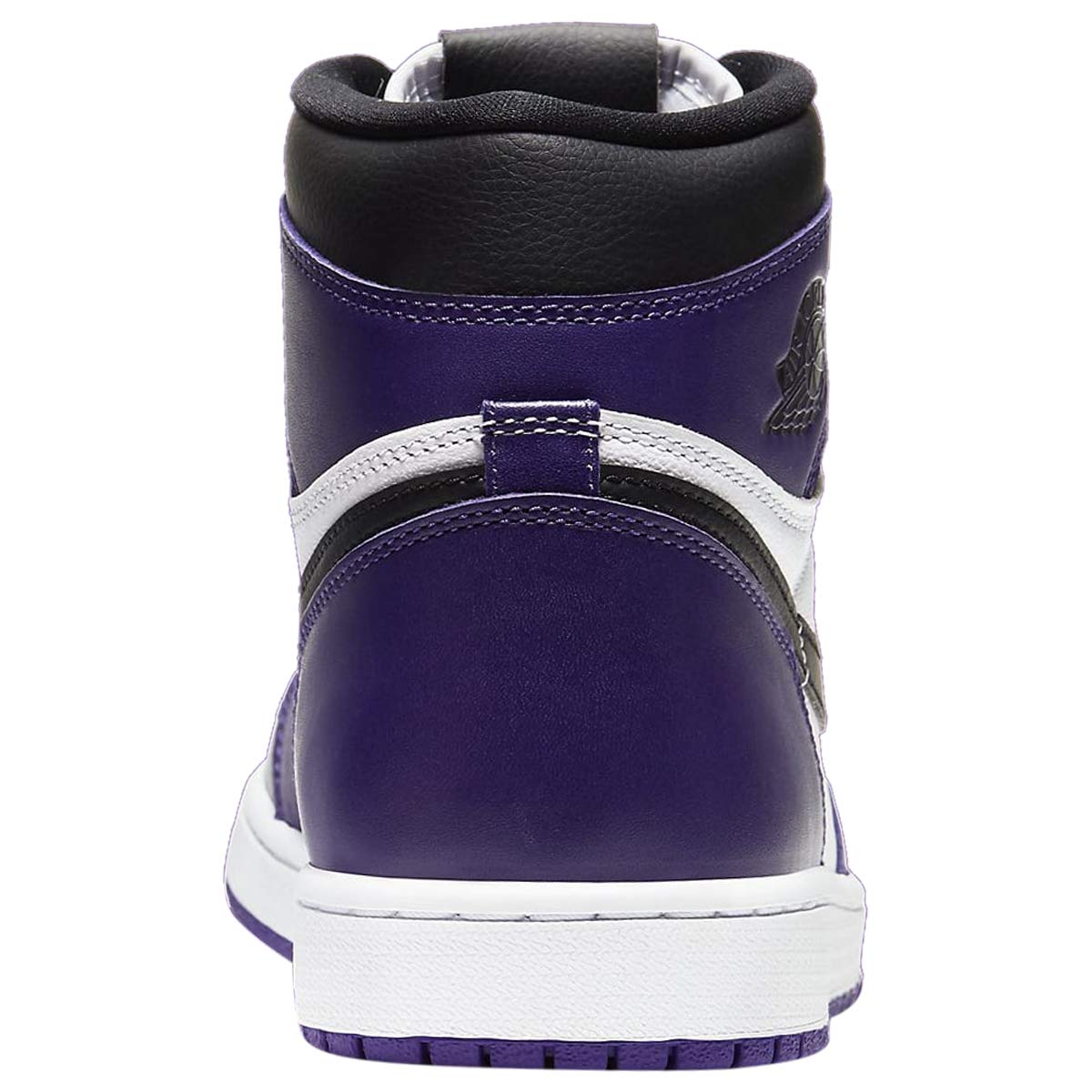 AIR JORDAN Nike Men's 1 Retro High OG Court Purple 2.0", Court Purple/White/Black, 8.5