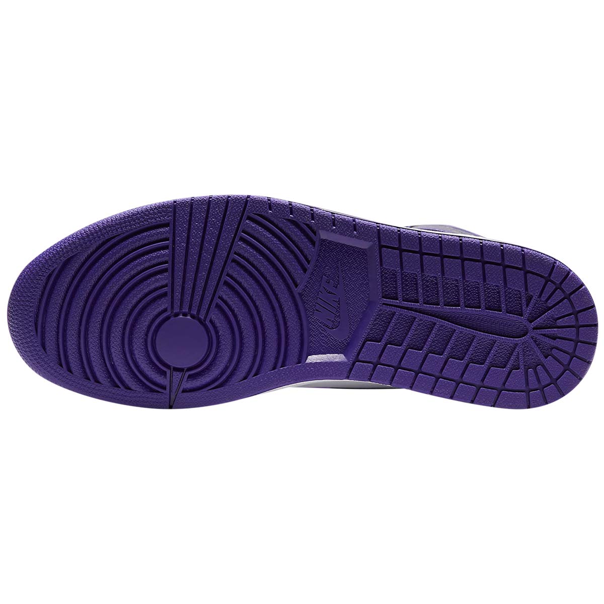 AIR JORDAN Nike Men's 1 Retro High OG Court Purple 2.0", Court Purple/White/Black, 8.5
