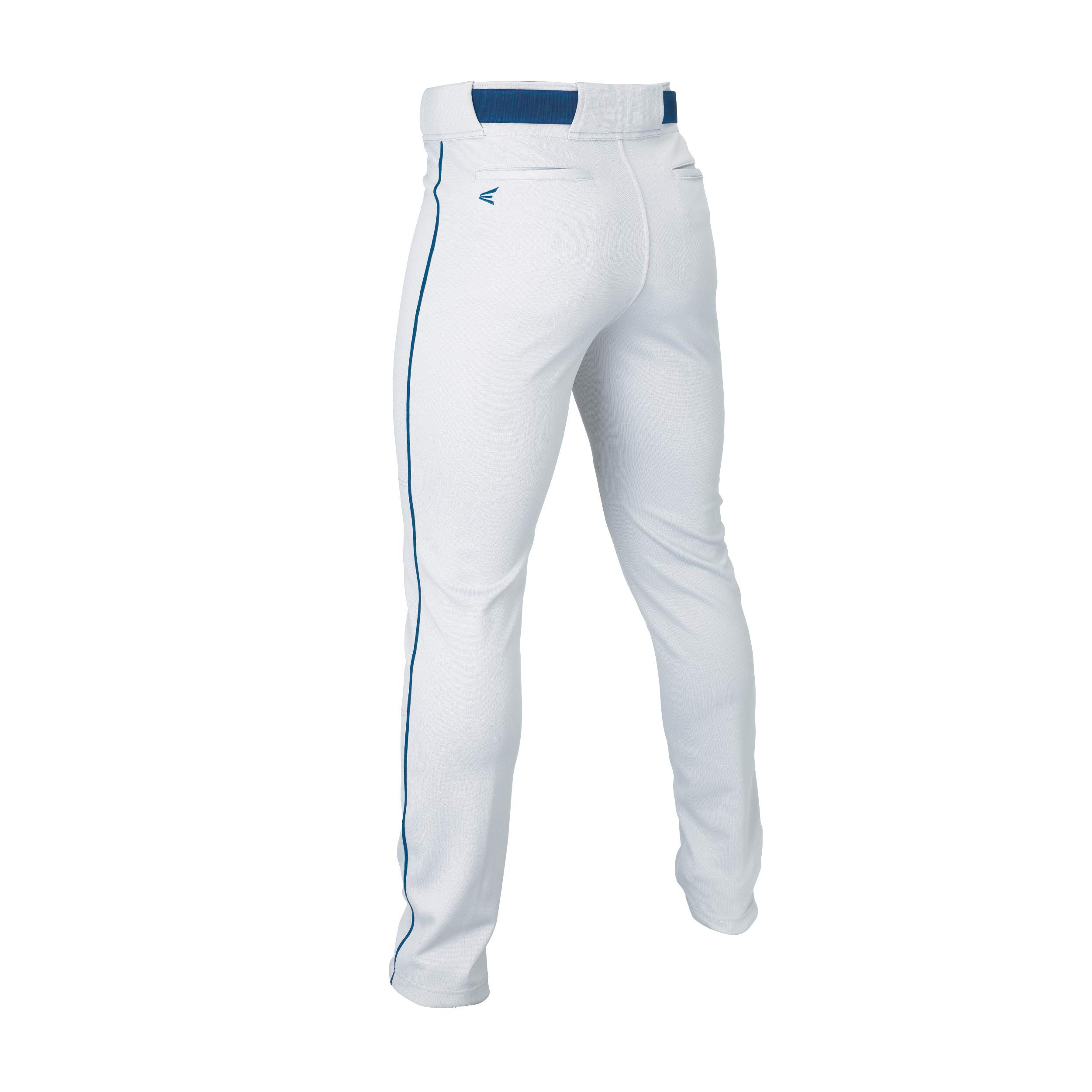Easton | RIVAL+ Piped Baseball Pant | White/Navy | Youth | Small